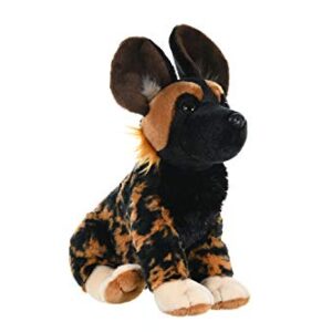 Wild Republic African Wild Dog Plush, Stuffed Animal, Plush Toy, Gifts for Kids, Cuddlekins 12 Inches