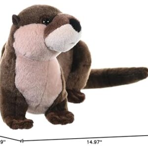 Wild Republic River Otter Plush, Stuffed Animal, Plush Toy, Gifts for Kids, Cuddlekins 12"