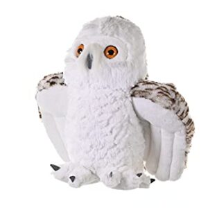 Wild Republic Snowy Owl Plush, Stuffed Animal, Plush Toy, Gifts for Kids, Cuddlekins, 12 Inches