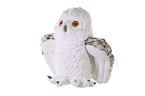 Wild Republic Snowy Owl Plush, Stuffed Animal, Plush Toy, Gifts for Kids, Cuddlekins, 12 Inches