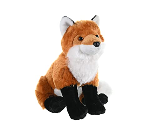 Wild Republic Red Fox Plush, Stuffed Animal, Plush Toy, Gifts For Kids, Cuddlekins 12" (10944)