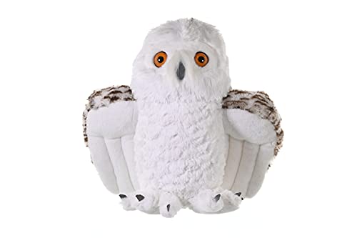 Wild Republic Snowy Owl Plush, Stuffed Animal, Plush Toy, Gifts for Kids, Cuddlekins, 12 Inches