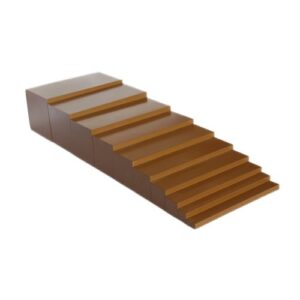 elite montessori brown stair preschool learning material