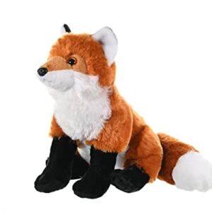 Wild Republic Red Fox Plush, Stuffed Animal, Plush Toy, Gifts For Kids, Cuddlekins 12" (10944)