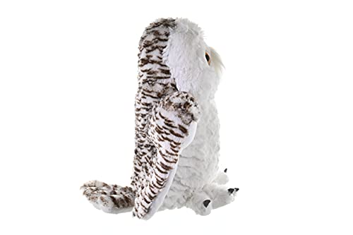 Wild Republic Snowy Owl Plush, Stuffed Animal, Plush Toy, Gifts for Kids, Cuddlekins, 12 Inches