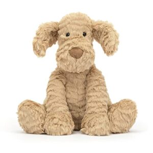 Jellycat Fuddlewuddle Puppy Stuffed Animal, Medium 9 inches | Dogs and Puppies Plush Toy | Classic Children's Gift