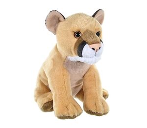 wild republic mountain lion plush, stuffed animal, plush toy, gifts for kids, cuddlekins 12 inches