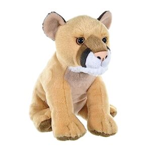 Wild Republic Mountain Lion Plush, Stuffed Animal, Plush Toy, Gifts for Kids, Cuddlekins 12 Inches