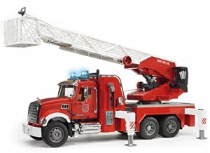 bruder mack granite fire engine with water pump