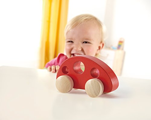 Hape Wooden Mini Van| Wooden Vehicle Toys for Toddler Gift