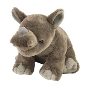 wild republic rhino baby plush, stuffed animal, plush toy, gifts for kids, cuddlekins 12 inches