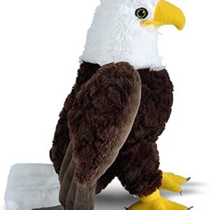 Wild Republic Bald Eagle Plush, Stuffed Animal, Plush Toy, Gifts for Kids, Cuddlekins 12 Inches