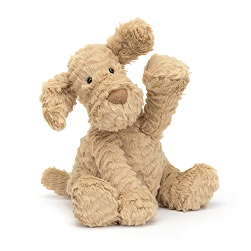 Jellycat Fuddlewuddle Puppy Stuffed Animal, Medium 9 inches | Dogs and Puppies Plush Toy | Classic Children's Gift