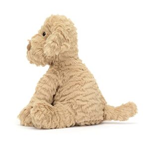 Jellycat Fuddlewuddle Puppy Stuffed Animal, Medium 9 inches | Dogs and Puppies Plush Toy | Classic Children's Gift