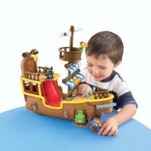 Fisher-Price Disney's Jake and The Never Land Pirates - Jake's Musical Pirate Ship Bucky [Amazon Exclusive]