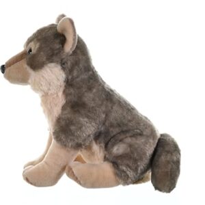 Wild Republic Wolf Plush, Stuffed Animal, Plush Toy, Gifts for Kids, Cuddlekins 12 Inches