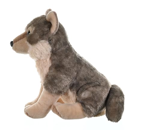 Wild Republic Wolf Plush, Stuffed Animal, Plush Toy, Gifts for Kids, Cuddlekins 12 Inches