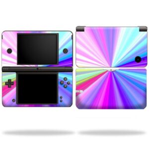 mightyskins skin compatible with nintendo dsi xl wrap sticker skins rainbow zoom