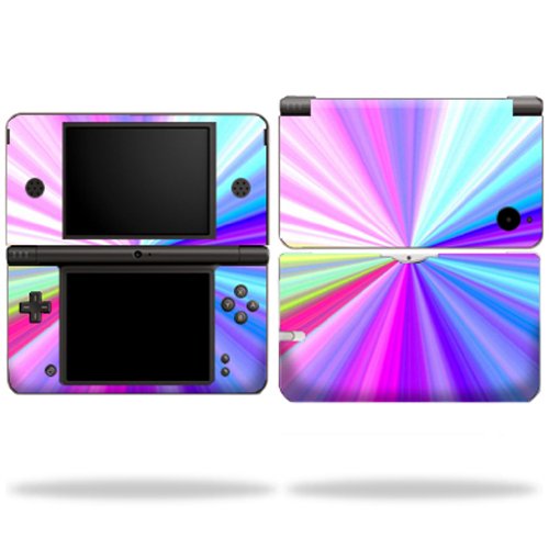 MightySkins Skin Compatible with Nintendo DSi XL wrap Sticker Skins Rainbow Zoom