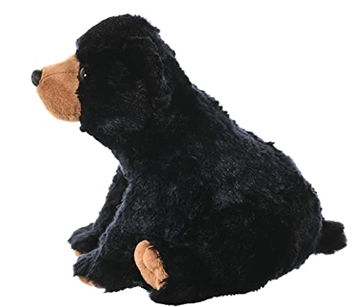 Wild Republic Black Bear Plush, Stuffed Animal, Plush Toy, Gifts for Kids, Cuddlekins 12 Inches