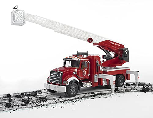 Bruder Mack Granite Fire Engine with Water Pump