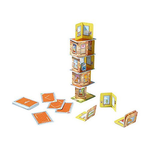 HABA Rhino Hero Game - Card Games for Kids, Ideal for Ages 5 & up - The Heroic Rhino Hero Stacking Card Game Adventure - Triple Award Winner