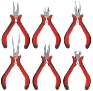 pittsburgh professional 6 piece mini pliers set