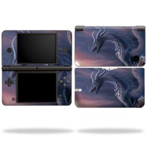 mightyskins skin compatible with nintendo dsi xl wrap sticker skins dragon fantasy