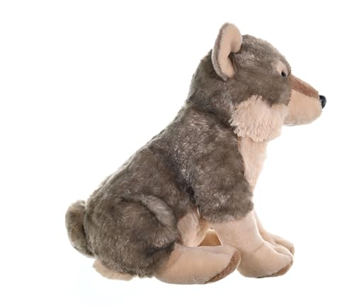 Wild Republic Wolf Plush, Stuffed Animal, Plush Toy, Gifts for Kids, Cuddlekins 12 Inches