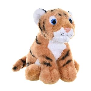 Wild Republic Tiger Baby Plush, Stuffed Animal, Toy, Gifts for Kids, Cuddlekins 8 Inches