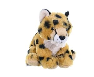 wild republic cheetah baby plush, stuffed animal, plush toy, gifts for kids, cuddlekins 8 inches