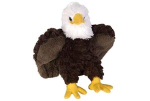 wild republic bald eagle plush, stuffed animal, plush toy, gifts for kids, cuddlekins 8 inches