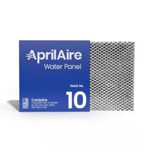 aprilaire 10 water panel humidifier filter replacement for aprilaire whole-house humidifier models 110, 220, 500, 500a, 500m, 550, 550a, 558 (pack of 1)