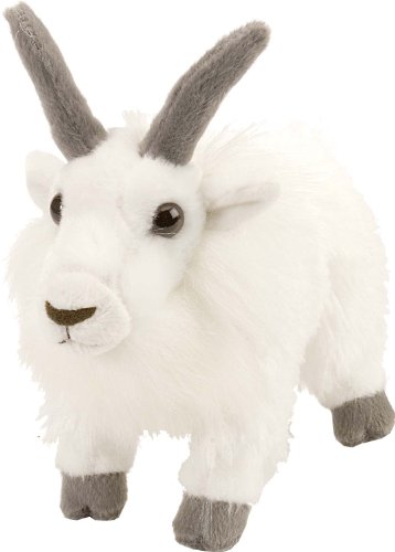 Wild Republic Mountain Goat Plush, Stuffed Animal, Plush Toy, Gifts for Kids, Cuddlekins 8 Inches