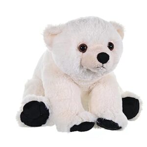 Wild Republic Polar Bear Baby Plush, Stuffed Animal, Plush Toy, Gifts for Kids, Cuddlekins 12 Inches