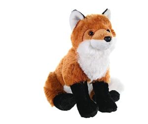 wild republic red fox plush, stuffed animal, plush toy, gifts for kids, cuddlekins 12" (10944)