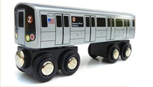 munipals mp01-110z wooden subway train new york city mta z nassau street express