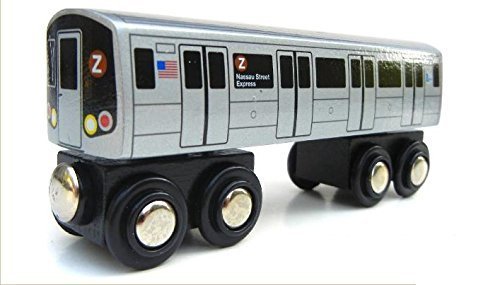 Munipals MP01-110Z Wooden Subway Train New York City MTA Z Nassau Street Express