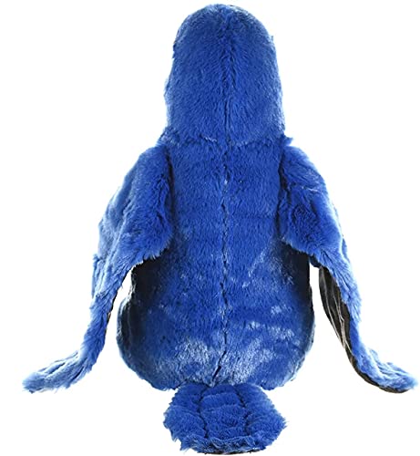 Wild Republic Hyacinth Macaw Plush, Stuffed Animal, Plush Toy, Gifts for Kids, Cuddlekins 12 Inches, Blue