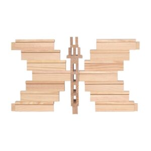 KAPLA Wooden Construction Set 100 Building Planks