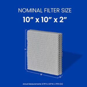 AprilAire 10 Water Panel Humidifier Filter Replacement for AprilAire Whole-House Humidifier Models 110, 220, 500, 500A, 500M, 550, 550A, 558 (Pack of 1)