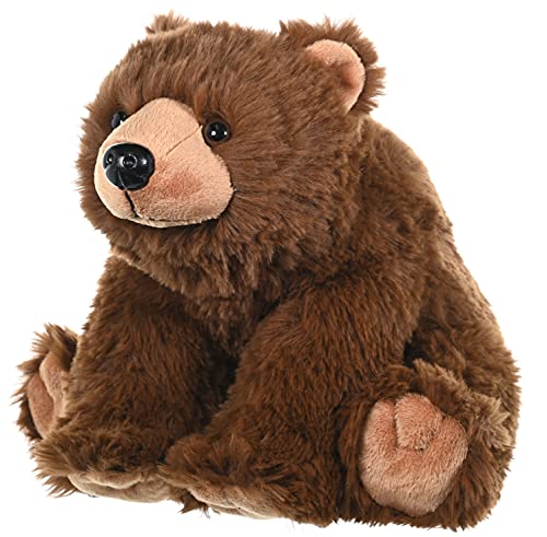 Wild Republic Brown Bear Plush, Stuffed Animal, Plush Toy, Gifts for Kids, Cuddlekins 12 Inches