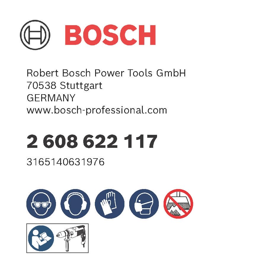 Bosch 2608622117 Shank Cup Brush Crimped Wire, 0.3mm Inox, 50mm x 6mm, Silver