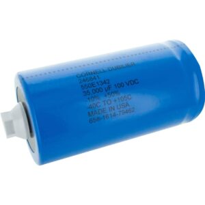 Miller 246841 Capacitor, Elctlt, 35000 UF, 100 VDC Can