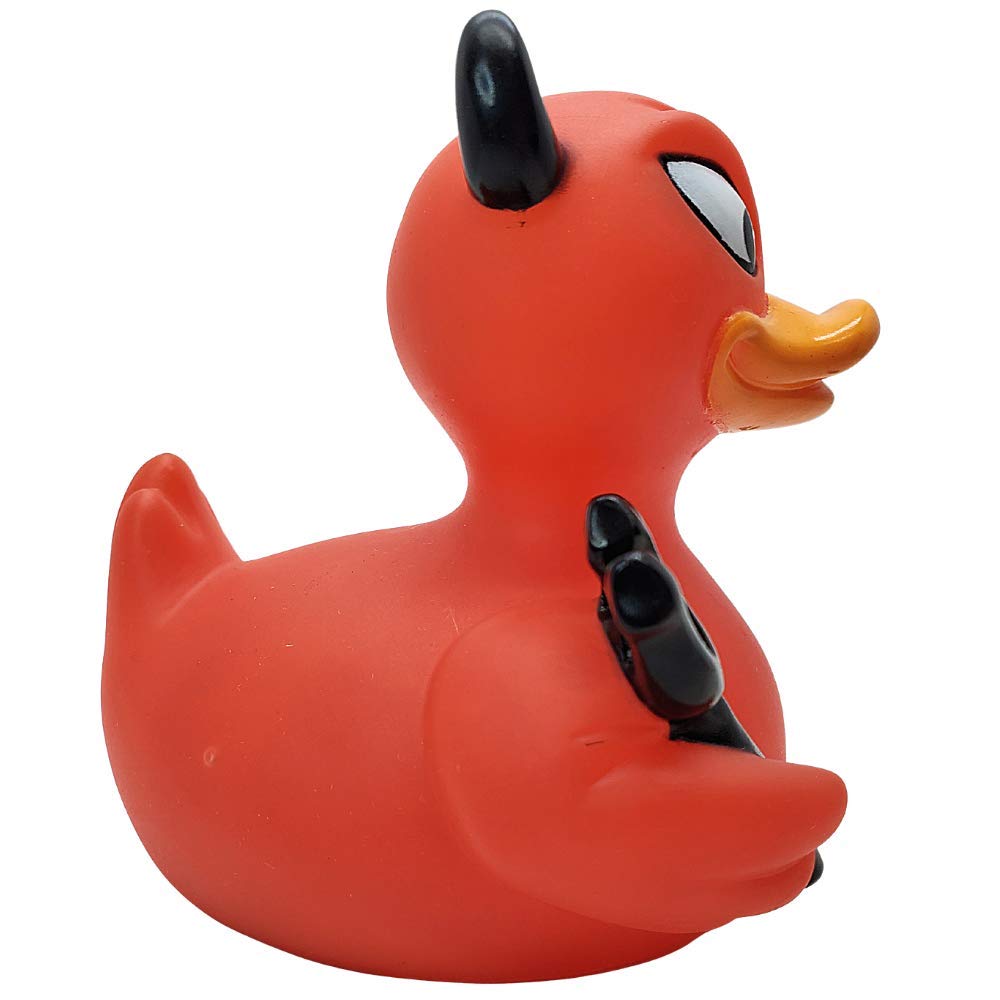 CelebriDucks Devil Duck Rubber Duck Bath Toy