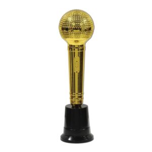 microphone award party accessory (1 count) (1/pkg)