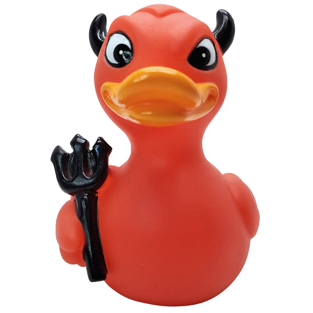 CelebriDucks Devil Duck Rubber Duck Bath Toy