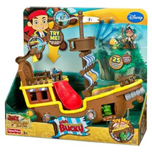 Fisher-Price Disney's Jake and The Never Land Pirates - Jake's Musical Pirate Ship Bucky [Amazon Exclusive]