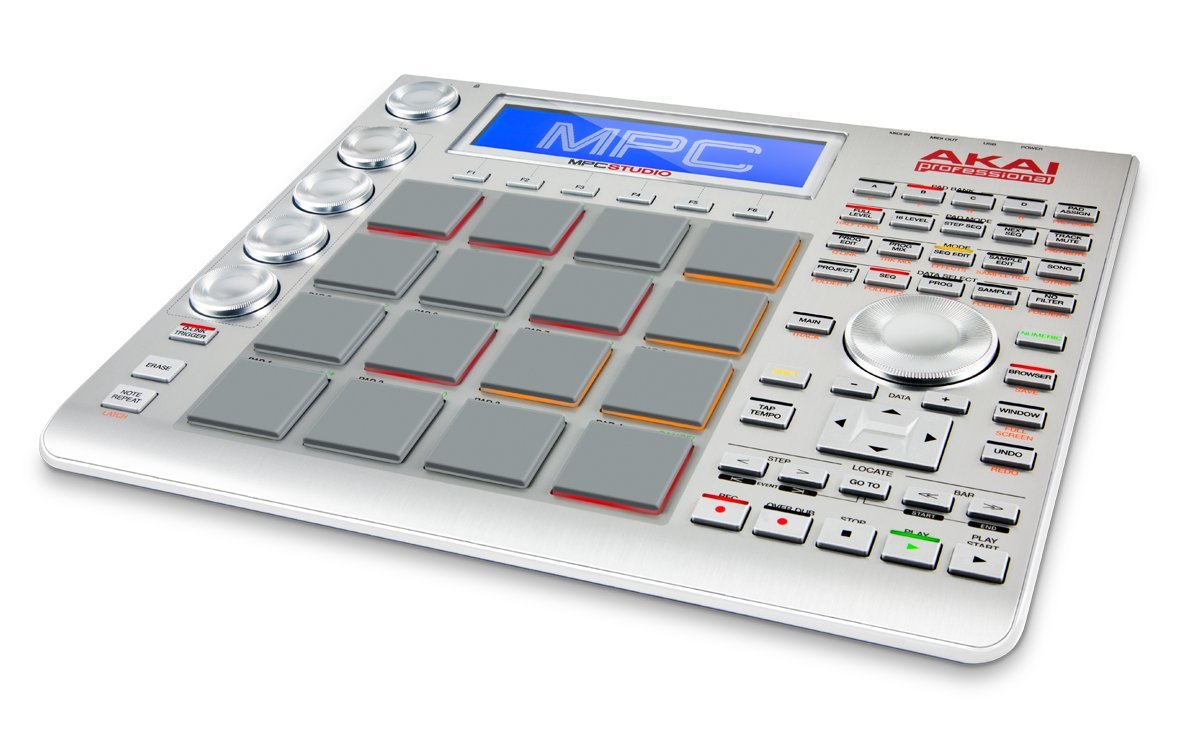 Akai Professional MPC Studio | Music Production Controller with 9+GB Sound Library Download [2013 Model]