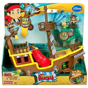 Fisher-Price Disney's Jake and The Never Land Pirates - Jake's Musical Pirate Ship Bucky [Amazon Exclusive]